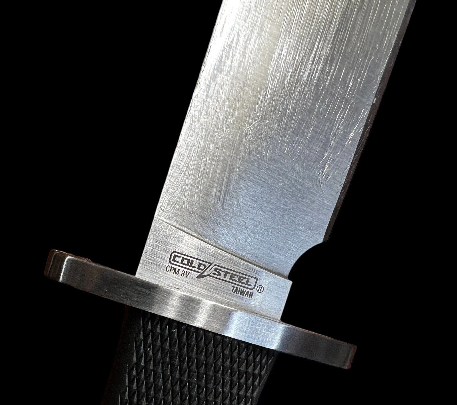 Fixed Blade Cold Steel 9 1/2" CPM 3V Trail Master Bowie CS-16DT DH-1662 ...