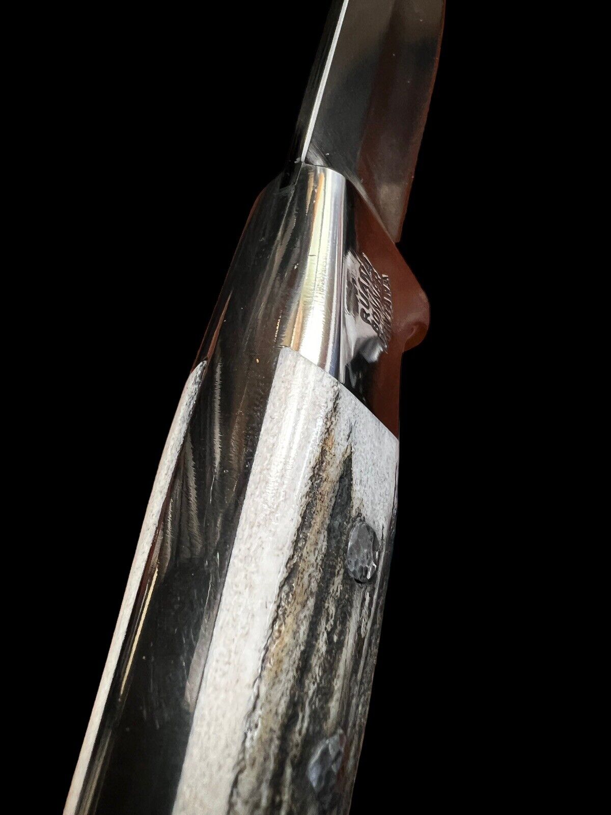 Fixed Blade Ruana Knife 6BD 4" Drop Point Skinner & Sheath/Zipper Case ...