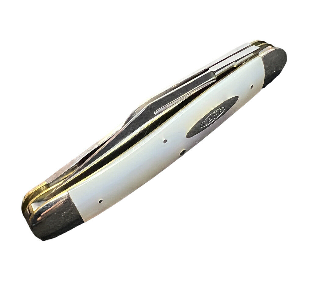 Pocketknife Case XX 3040 1996 Stockman Serpentine *Pearl* 1 of 10 Made ...