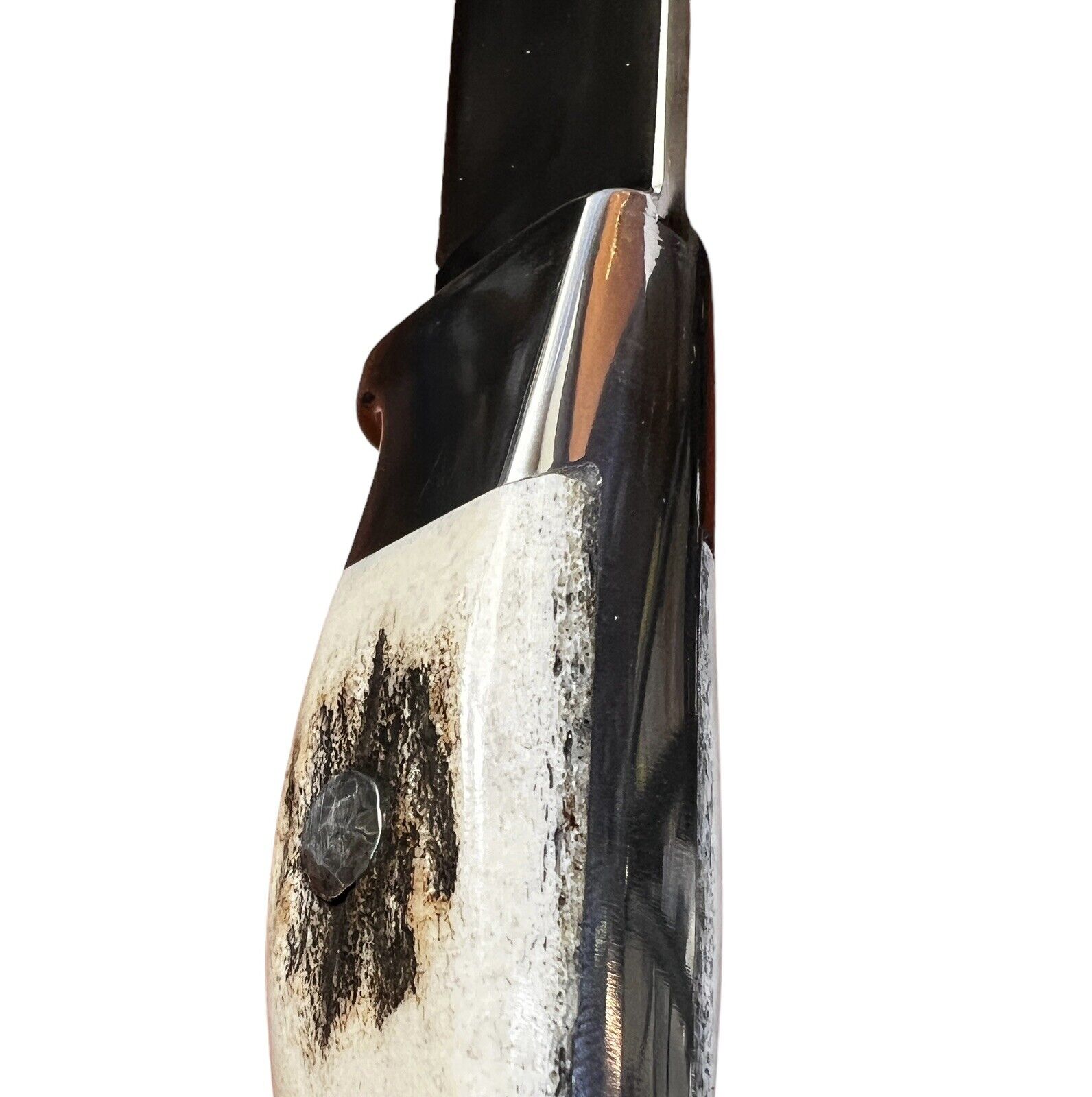 Fixed Blade Ruana Knife 10B 3 1/2" Drop Point Skinner & Sheath/Zipper C ...