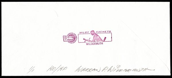 US #2419 FDC $2.4 Express PB4. Unique Wildermuth Hand Drawn/Painted (CV ...